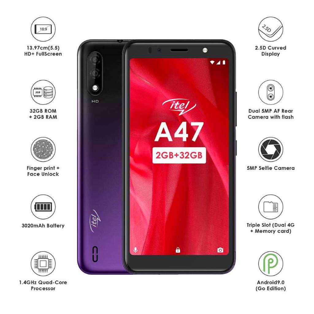Buy itel A47 at Discount Price from TecQ Mobile Shop near me | TecQ Online